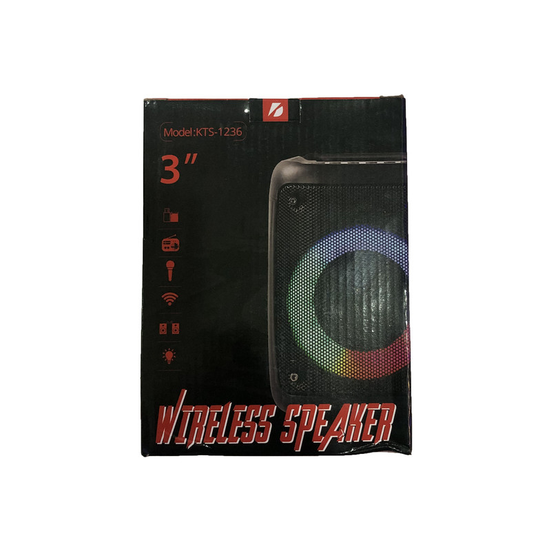 اسپیکر بلوتوثی قابل حمل مدل KTS-1236 - فروشگاه کافه ستوک