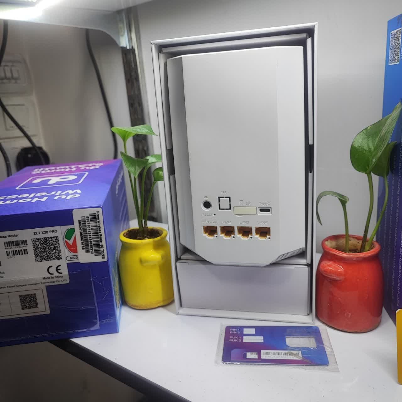 مودم 5G/Td-Lte ZLT X28 pro سوپر ادمین کامل فعال درحدنو - فروشگاه کافه ستوک